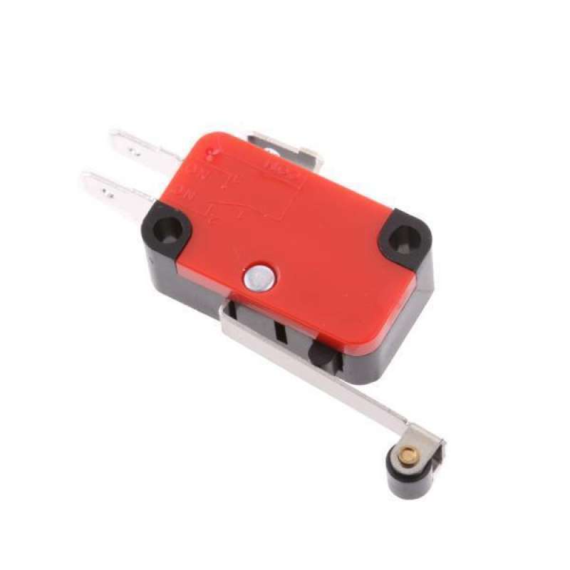Promo 3x V-156-1C25 Micro Limit Switch Long Hinge Roller Lever Arm Open ...