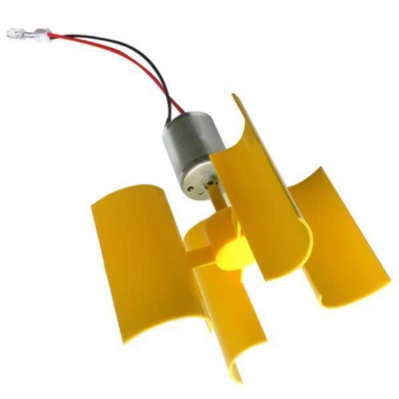 Jual 11xmini Wind Generator Wind Turbine Model Set Kits Teaching Tool ...