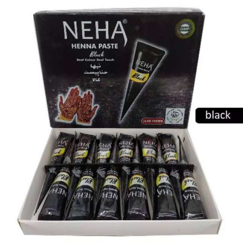 Jual Neha Henna Paste Cone All Colour Hand Art Painting Pacar Kulit - 1 ...