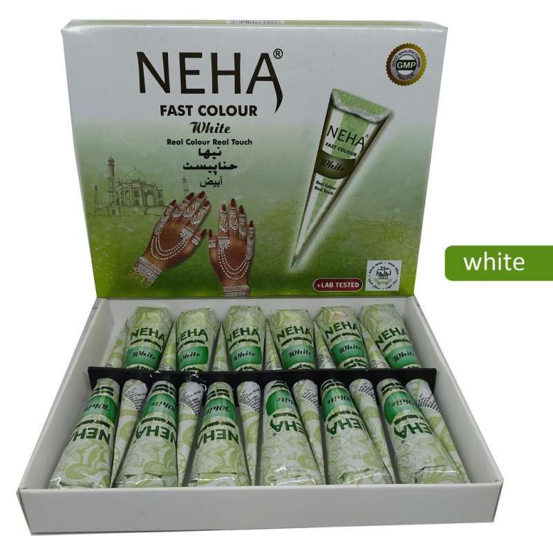 Jual Neha Henna Paste Cone All Colour Hand Art Painting Pacar Kulit - 1 ...