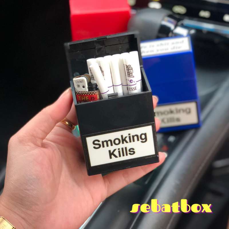 Jual KOTAK ROKOK POLOS / KOTAK ROKOK AKRILIK / WADAH ROKOK / BOX ROKOK ...