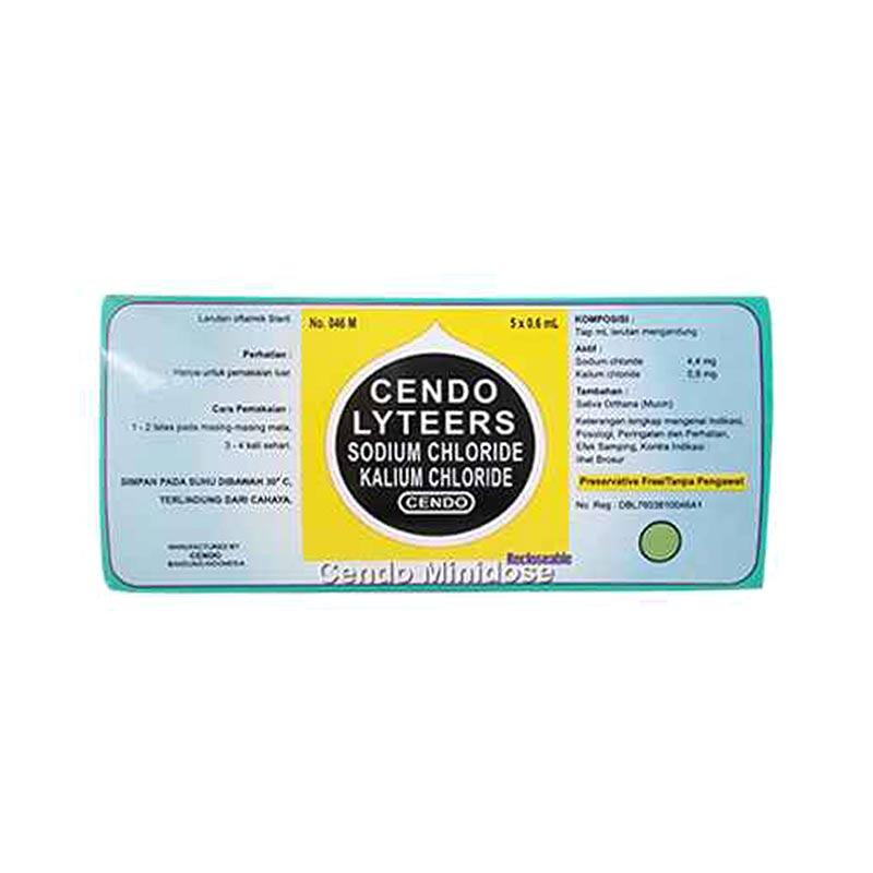 Promo Cendo Lyteers Minidose Obat Kesehatan Diskon 32% di Seller Akang ...