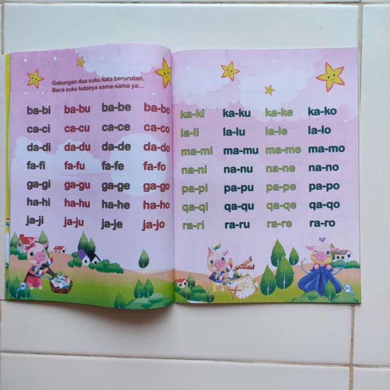 Promo Original PAUD TK Pandai Membaca, Belajar Membaca Dilengkapi Lagu ...