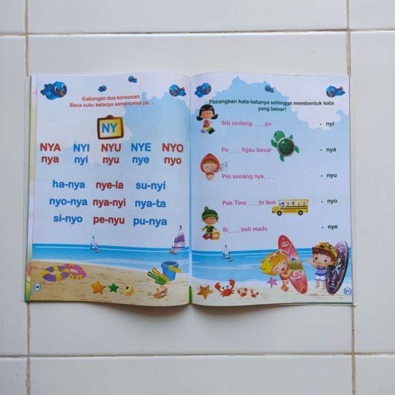 Promo Original PAUD TK Pandai Membaca, Belajar Membaca Dilengkapi Lagu ...