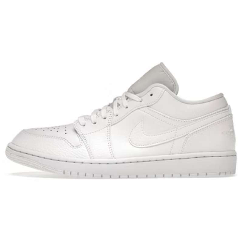 Jual Nike Air Jordan 1 Low Triple White Original Quality / Sepatu ...