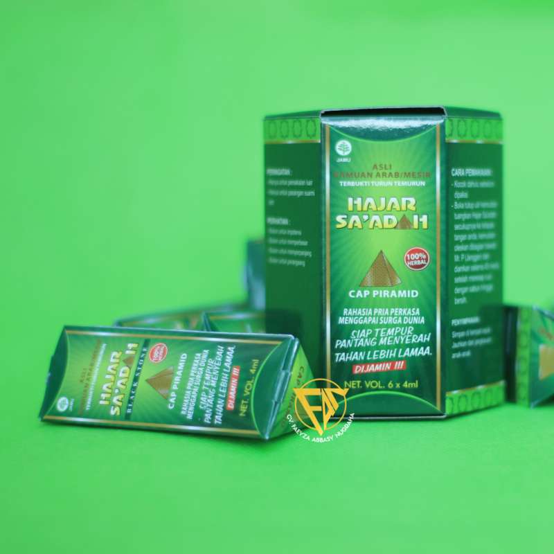 Jual Hajar Hajar Jahanam Cap Piramid Saadah Original Herbal Oles Pria ...