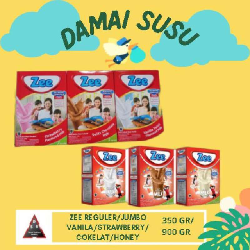 Promo susu zee reguler box 350 gr expired panjang Diskon 1% di Seller ...