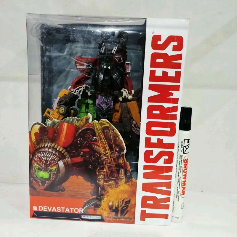 Jual Deformation Figure Devastator Transformers Combine Robot By Hasbro ...