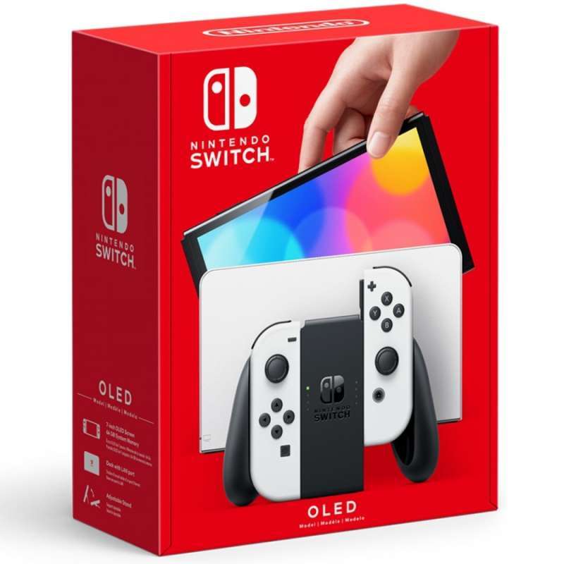 Jual Nintendo Switch (oled Model) White Set - Garansi 1 Bulan Di Seller ...