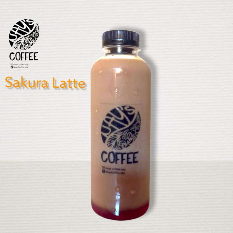 Jual Sakura Latte 250ml di Seller Rumah Kopi Nay's Coffee - Pakal, Kota ...