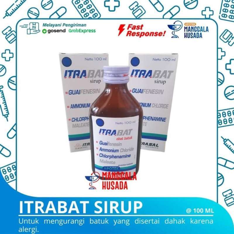 Jual ITRABAT SIRUP OBAT BATUK PER BOTOL @ 100 ML di Seller APOTEK ...