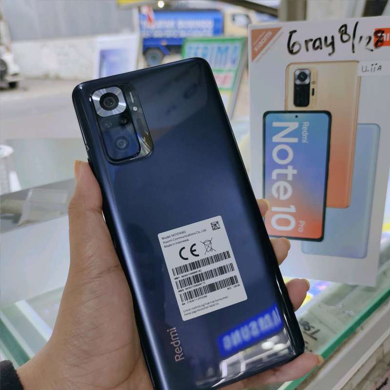 Jual Xiaomi Redmi Note 10 Pro 8/128 di Seller Parna cell - Harapan Jaya ...