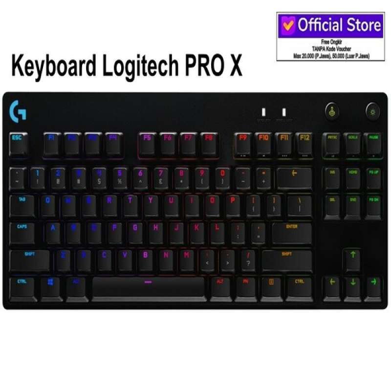 Promo Keyboard Logitech PRO X Diskon 21% di Seller MEGACOMP Official ...