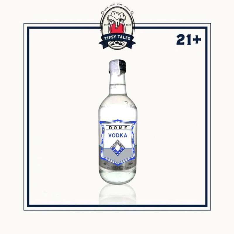 Jual Dome Platinum Vodka 40% 330 ml di Seller Tipsytales - Kapasari ...