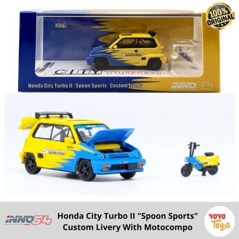 Promo Inno Skala 64 Honda City Turbo II Spoon Sport Livery With ...
