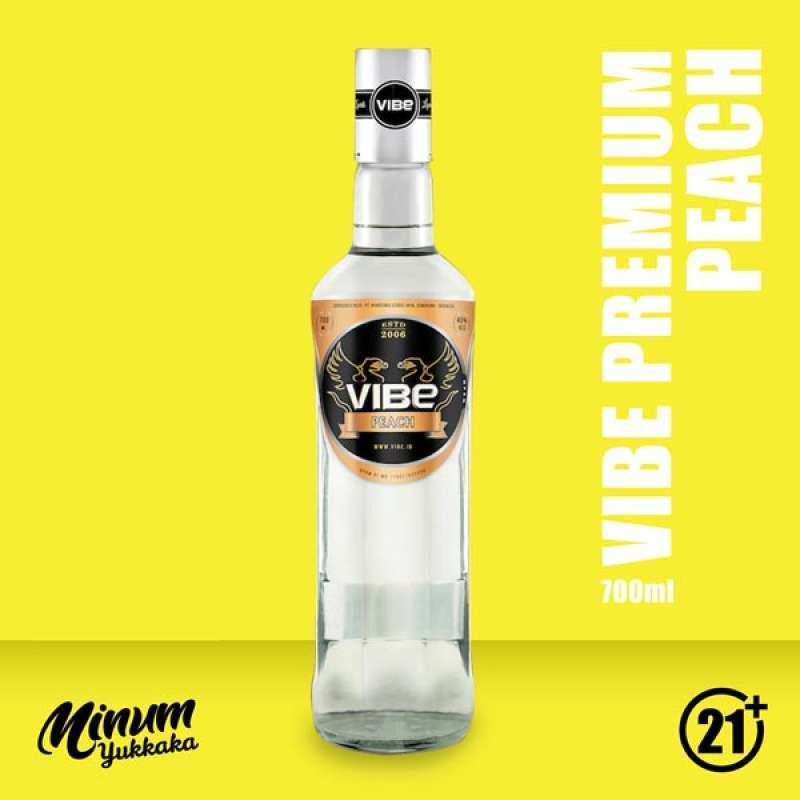 Jual Vibe Peach Premium 700ml di Seller Minum Yuk Kaka Tangerang ...