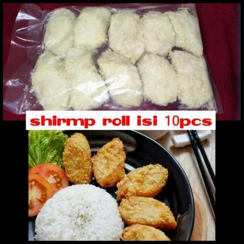 Jual frozen shrimp roll 10 pcs di Seller Hana Frozen Sentiong - Kramat ...
