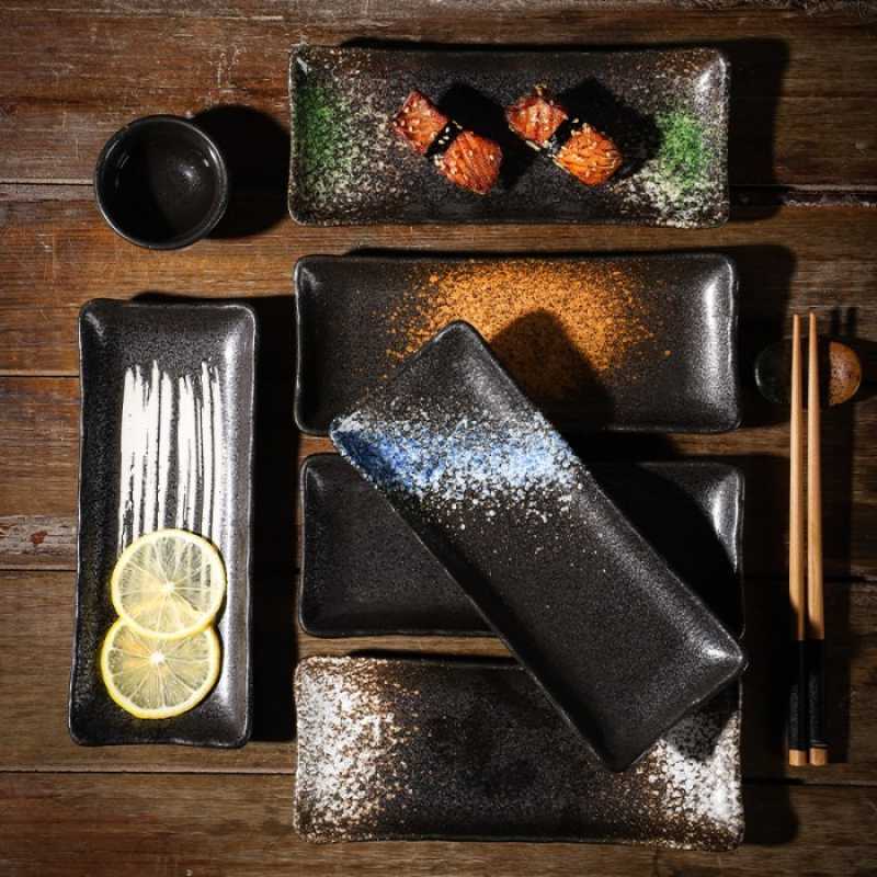 Promo Japan Series Sushi Long Plate 8.5 Inchi / Piring Sushi Panjang ...