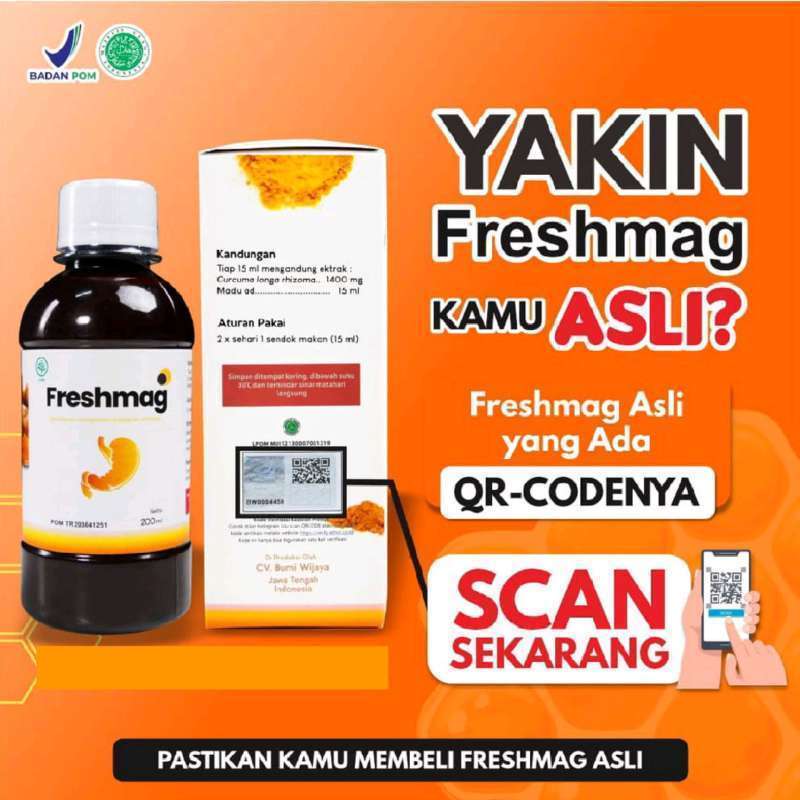 Jual Freshmaag Fresmag 100% Herbal Alam Di Seller Krisna Farma - Kebon ...