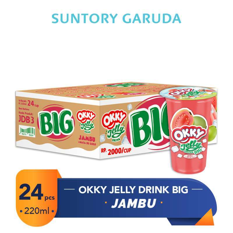 Jual Okky Jelly Drink Rasa Jambu 220 Ml Termurah - Harga Grosir Terupdate Hari Ini | Blibli