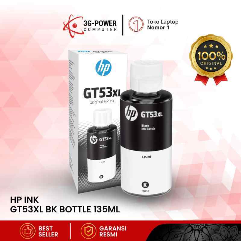 Jual HP GT53XL 135ml Black Original Ink Bottle di Seller 3G-POWER ...