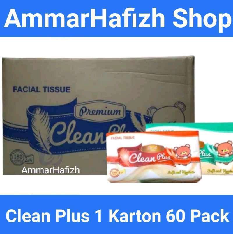 Jual Clean Plus Tissue Facial 2Ply [180sheet x 60 Pcs] di Seller Agen ...