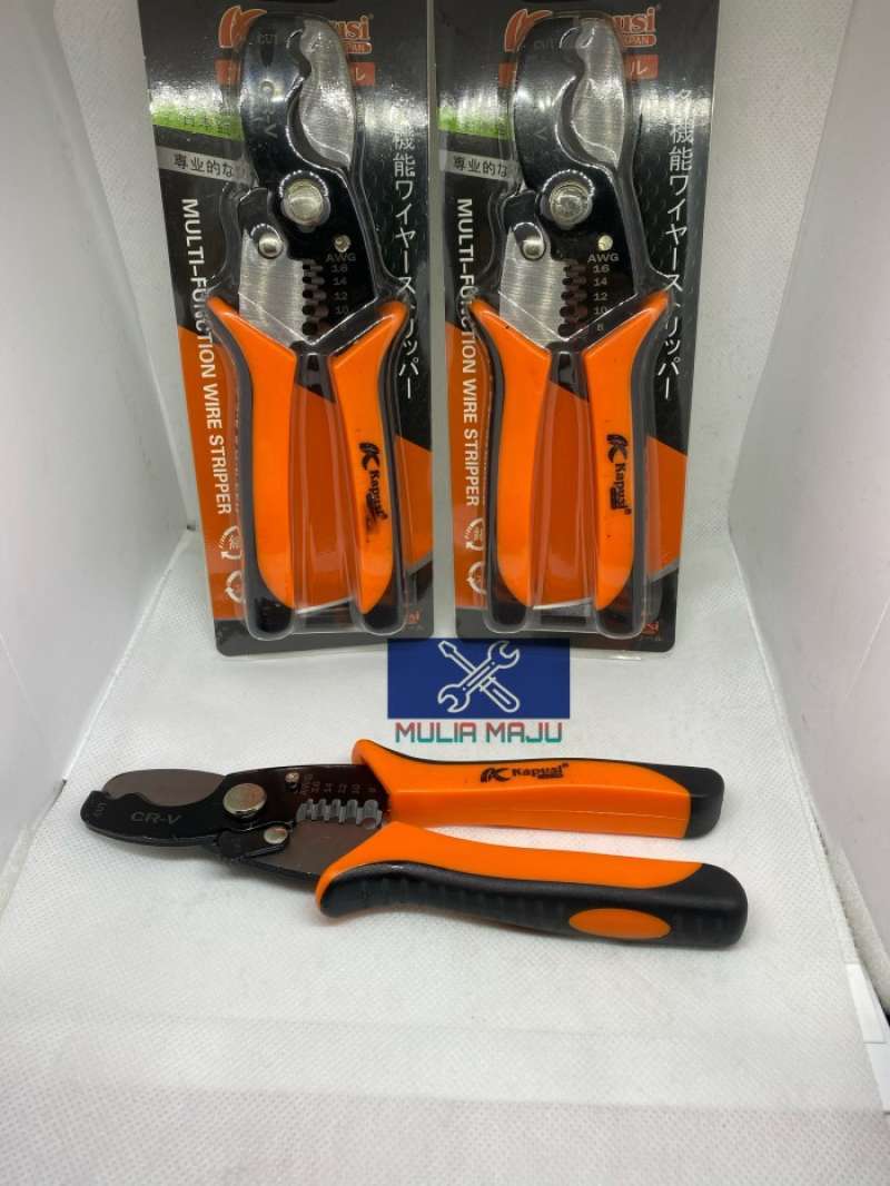 Jual Tang Kupas Kabel / Tang Potong Crimping Kabel /wire Cut ,strip 8 ...