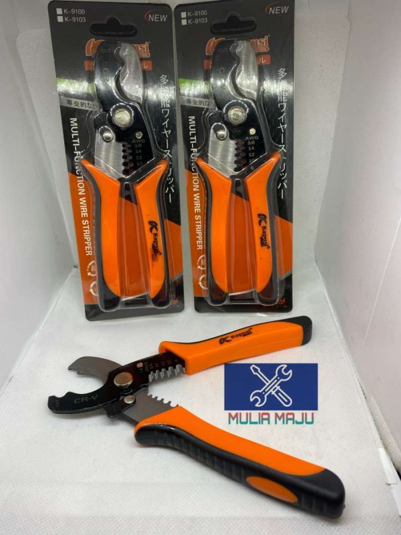 Jual Tang Kupas Kabel / Tang Potong Crimping Kabel /wire Cut ,strip 8 ...