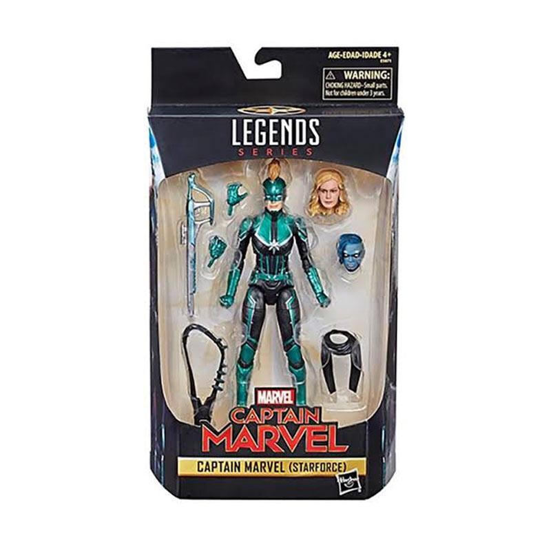 Jual Hasbro Marvel Legends Captain Marvel Starforce Kree Suit Costume ...