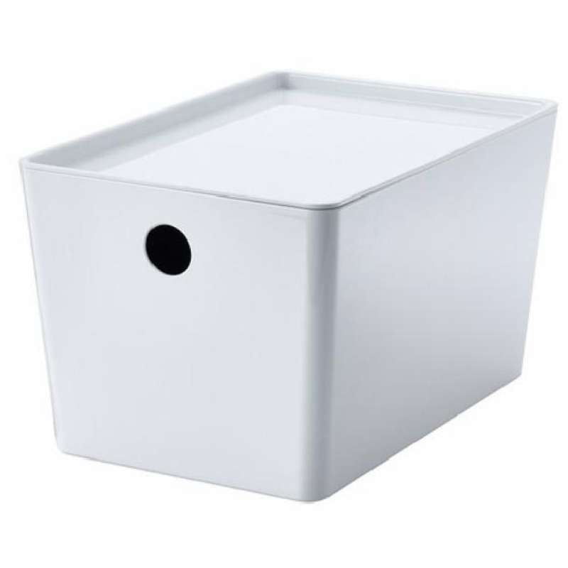 Jual Box Kotak Penyimpanan Berpenutup Serbaguna 18x26x15cm Original ...