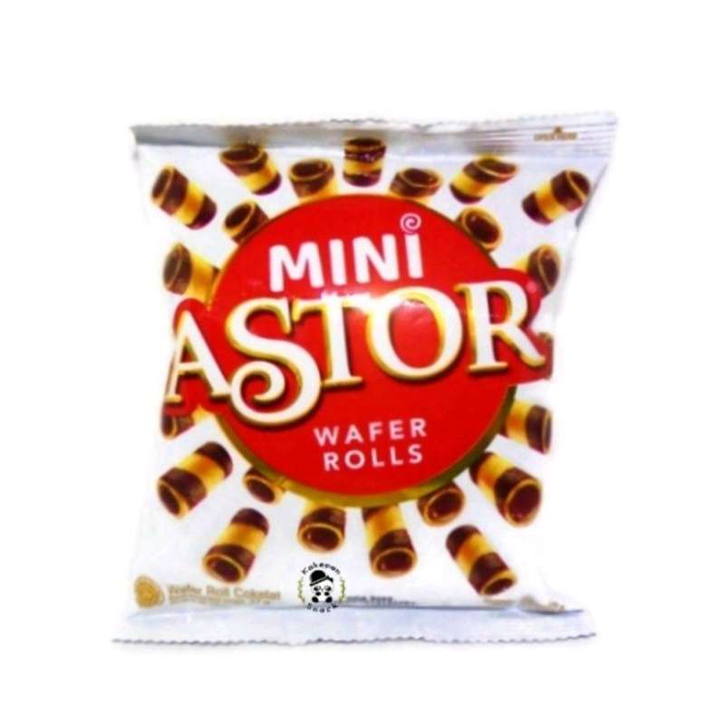 Promo Mayora Astor Mini Chocolate Wafer Roll 27Gr Diskon 20% di Seller ...