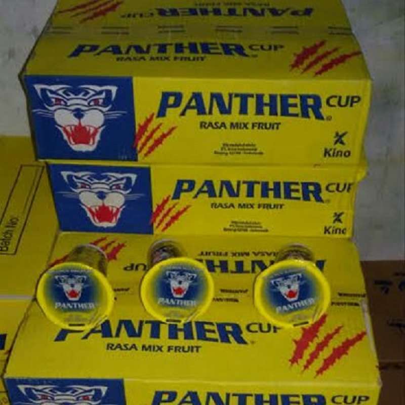 Jual Panther Cup Mix Fruit Minuman Stamina [175 ml / 24 Cup / Karton ...