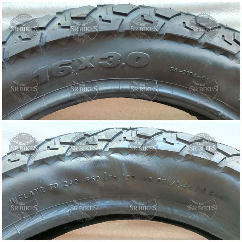 Jual Ban Luar 16 X 3.0 Sepeda Listrik Bmx Fat Bike. Swallow Deli Tire Di Seller Pandawashop ...