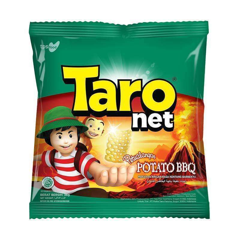 Promo Taro Net Potato Barbeque [10 X10gr/renceng] Diskon 11% Di Seller ...