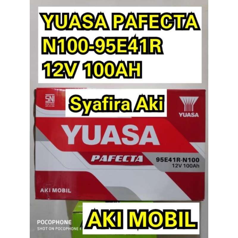 Jual Aki Accu Basah 100 AH GS YUASA N100, Truk, Taft, Genset di Seller SYAFIRA AKI - SYAFIRA AKI ...