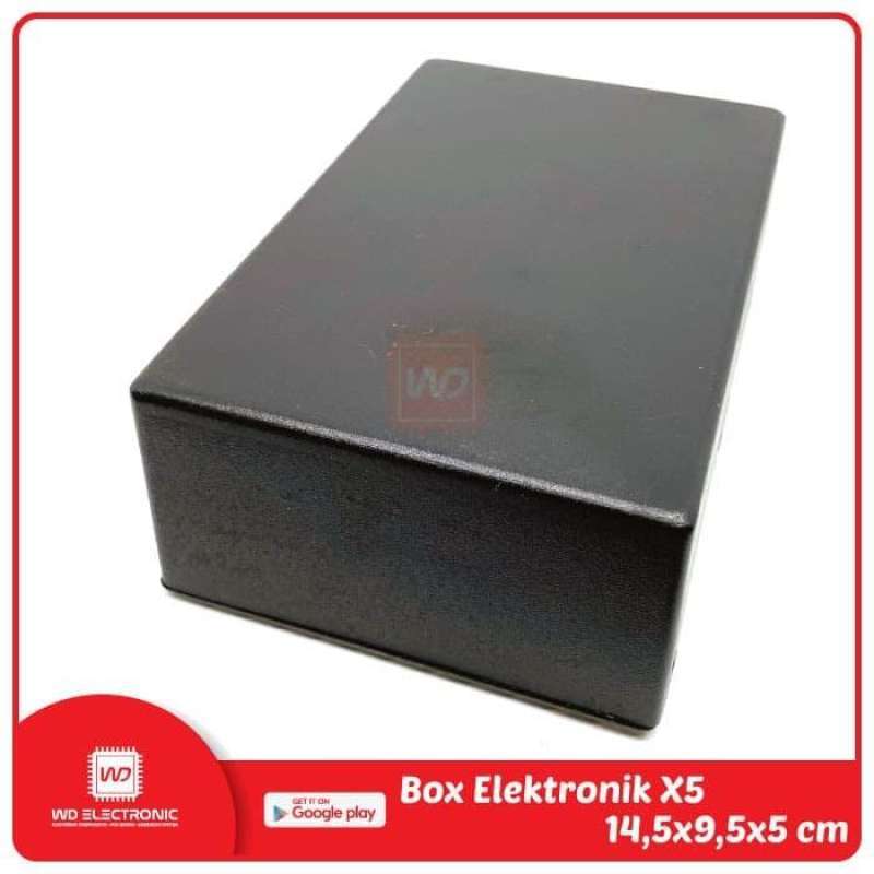 Jual BOX ELEKTRONIK X5 BOX X5 BOX HITAM X5 BOX ARDUINO - Dengan Skrup ...