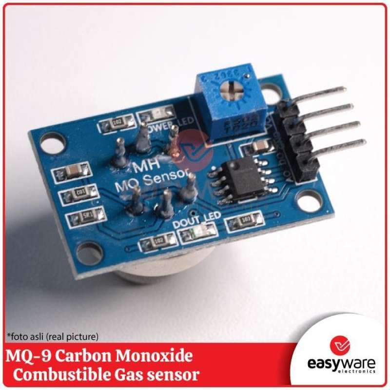 Jual Mq9 Mq-9 Carbon Monoxide Gas Sensor Module Di Seller Easyware ...