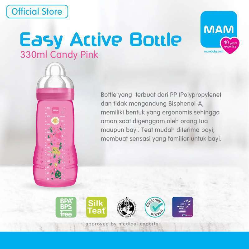 Jual Mam Easy Active 270 Ml Harga Termurah Dan Terlengkap 2024 | Blibli