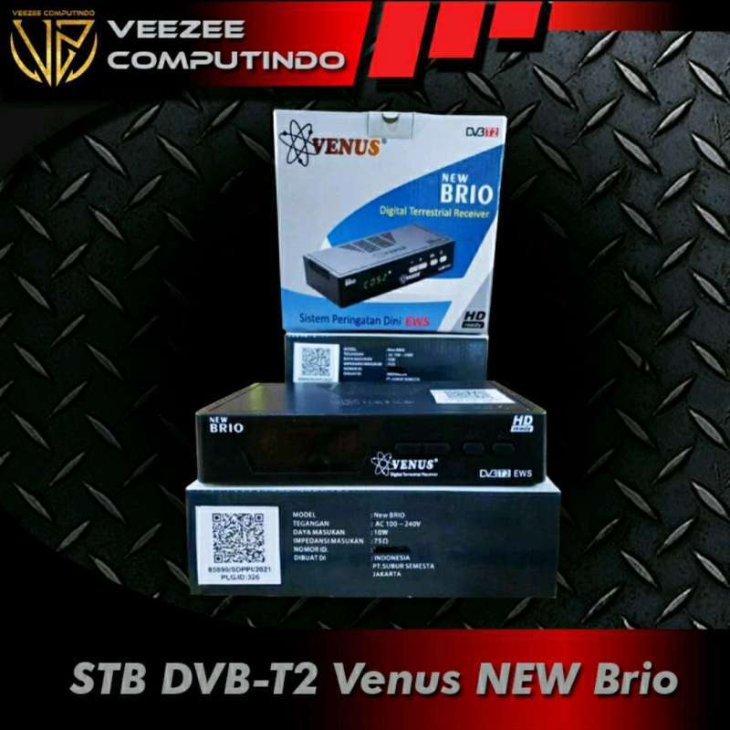 Jual STB DVB-T2 TV Digital TV box resmi venus cabai rawit hdmi fhd wifi ...