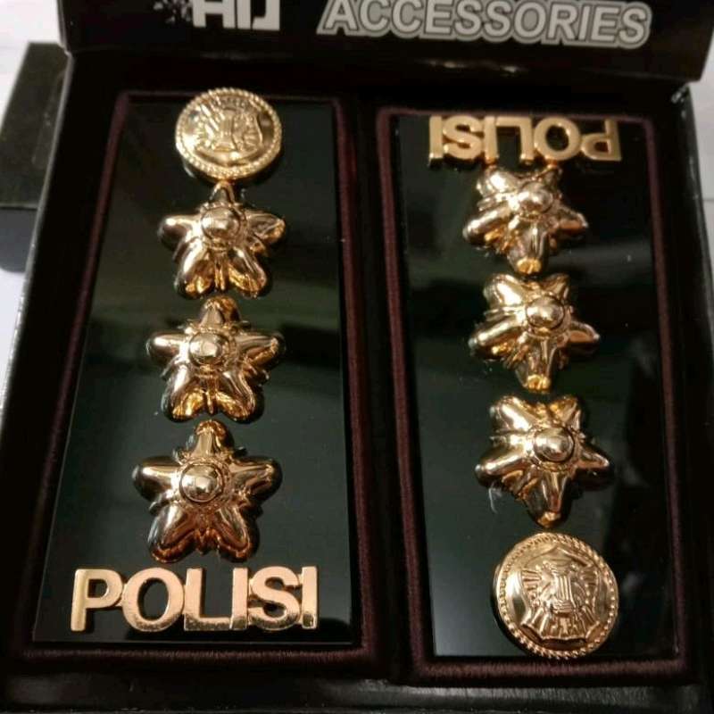 Jual TPH Exclusive LUX Polisi Kombes POLOS -Pangkat PDH Kombes COKLAT ...