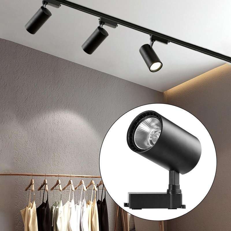 Jual Led Track Lighting 40w Cob Rail Spotlight Lamp Tracking Spot Light ...