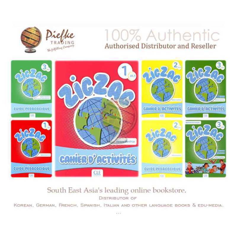 Jual Zig Zag 1,2,3: Studybook, Activity Book, Teachers ...