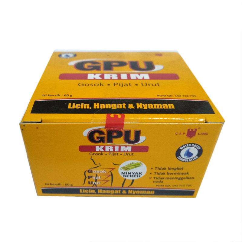 Jual Cap Lang GPU Minyak Sereh Krim Gosok [60 g] di Seller Tarum jaya ...