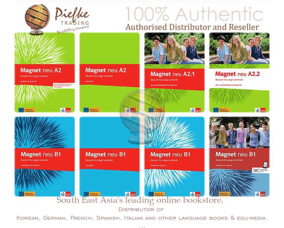 Jual Magnet neu A2, A2.1, A2.2, B1 (Goethe Zert): Testheft, student ...