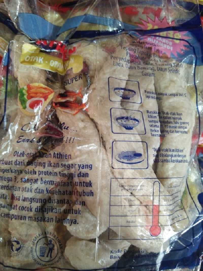 Jual Otak Otak Athien Otak Otak Ikan Athien Isi 10 Pcs Di Seller Mak ...