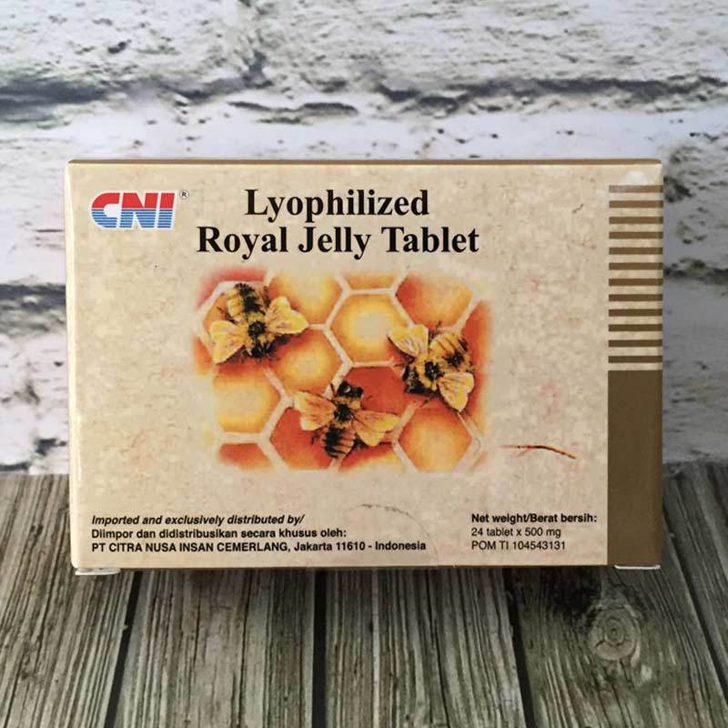 Jual CNI Lyophilized Royal Jelly Multivitamin [24 Tablet] di Seller CNI ...