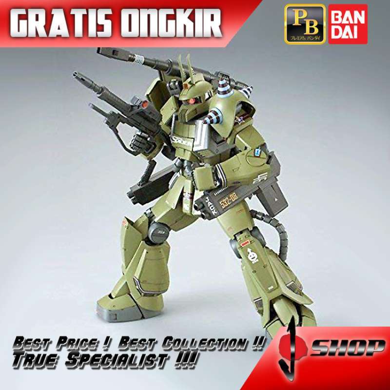 Jual P-bandai Mg 1/100 Ms-06k Zaku Cannon Ian Graden Custom Di Seller J ...