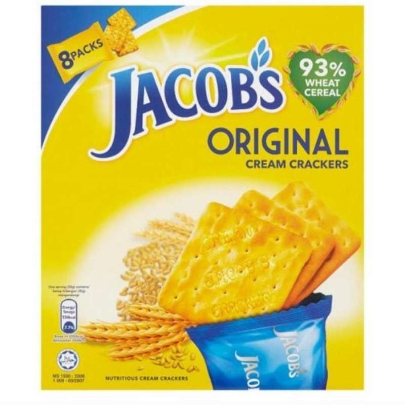Jual Biskuit Jacobs Jacob's 360gr original cream cracker malay - 280 ...