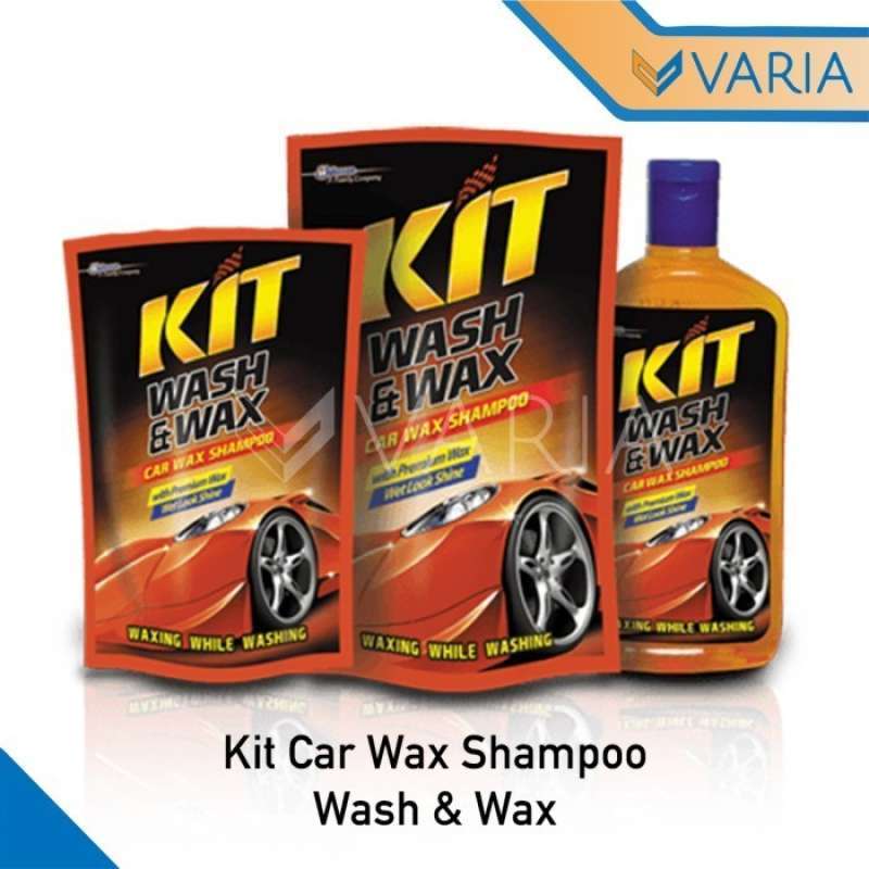 Jual Kit Car Shampoo Wash & Wax Refill Pouch 720 Ml Sabun Cuci Mobil ...
