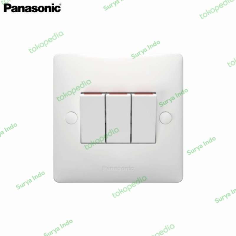 Jual SAKLAR TRIPLE 3 SWITCH PANASONIC WABJ5031-N TRIPLE SWITCH ACROSEA ...